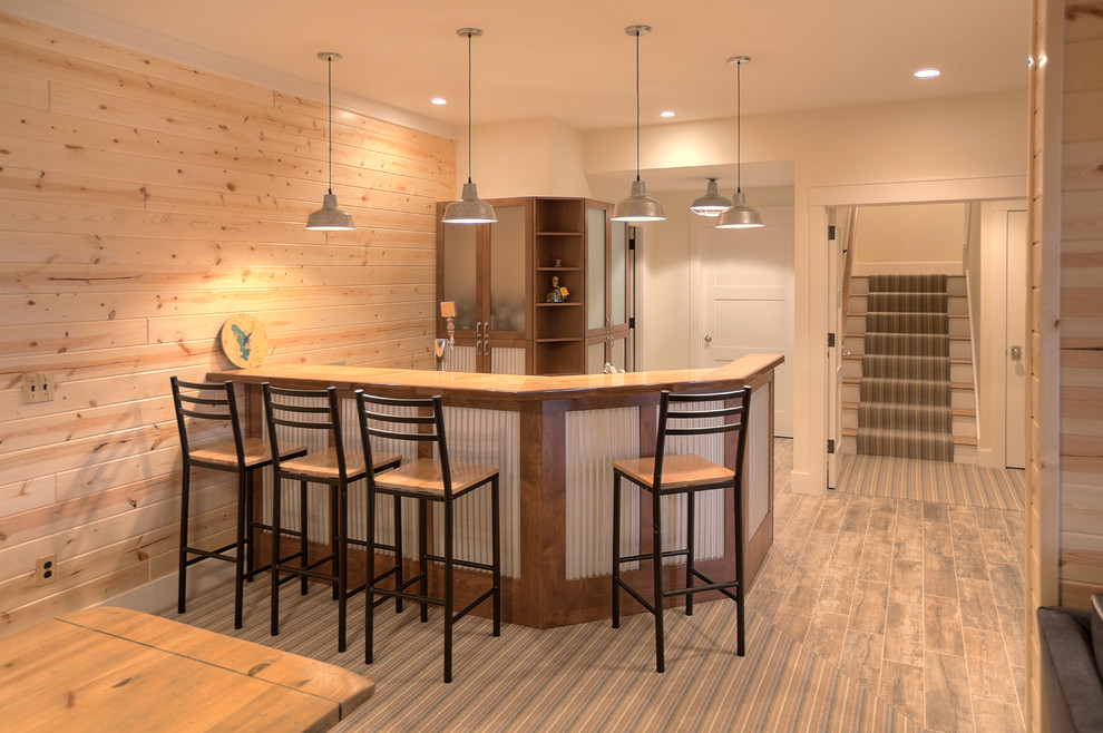 Classic Cottage - Beach Style - Basement - Other - by MAC Custom Homes ...