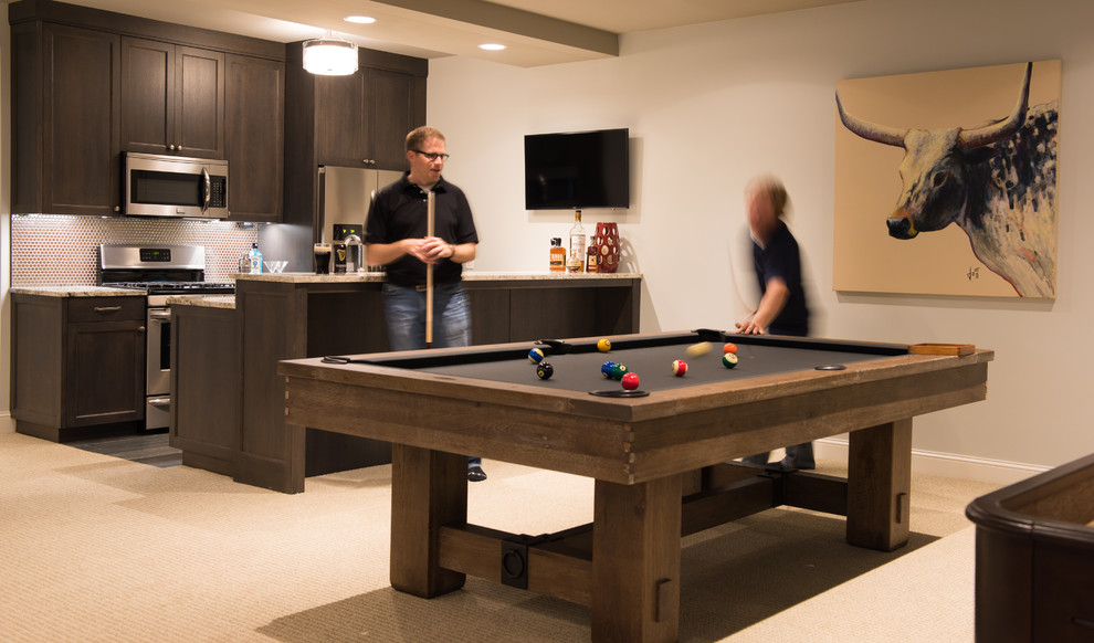 Classic Traditional - Traditional - Basement - Minneapolis - by REFINED ...