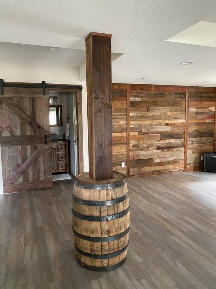 Colorado Basement Bar and More - Rustic - Basement - St Louis - by ...