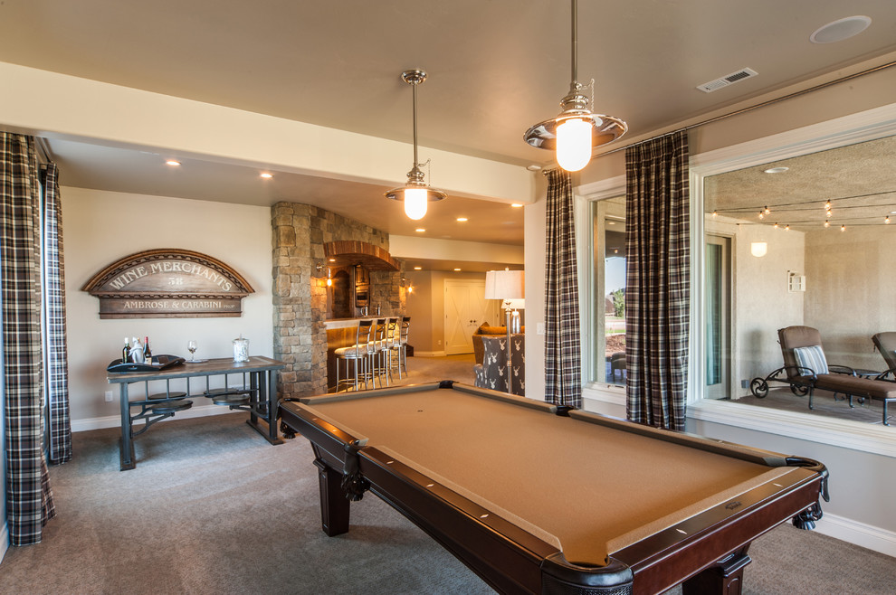 Colorado Concerto - Modern - Basement - Denver - by Saddletree Homes ...