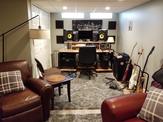 Complete Basement Renovation - Traditional - Basement - Detroit - by ...