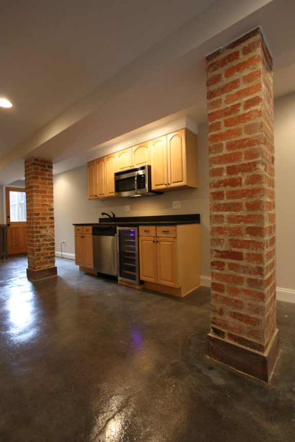 Complete Rowhome Renovation - Traditional - Basement - DC Metro - by ...