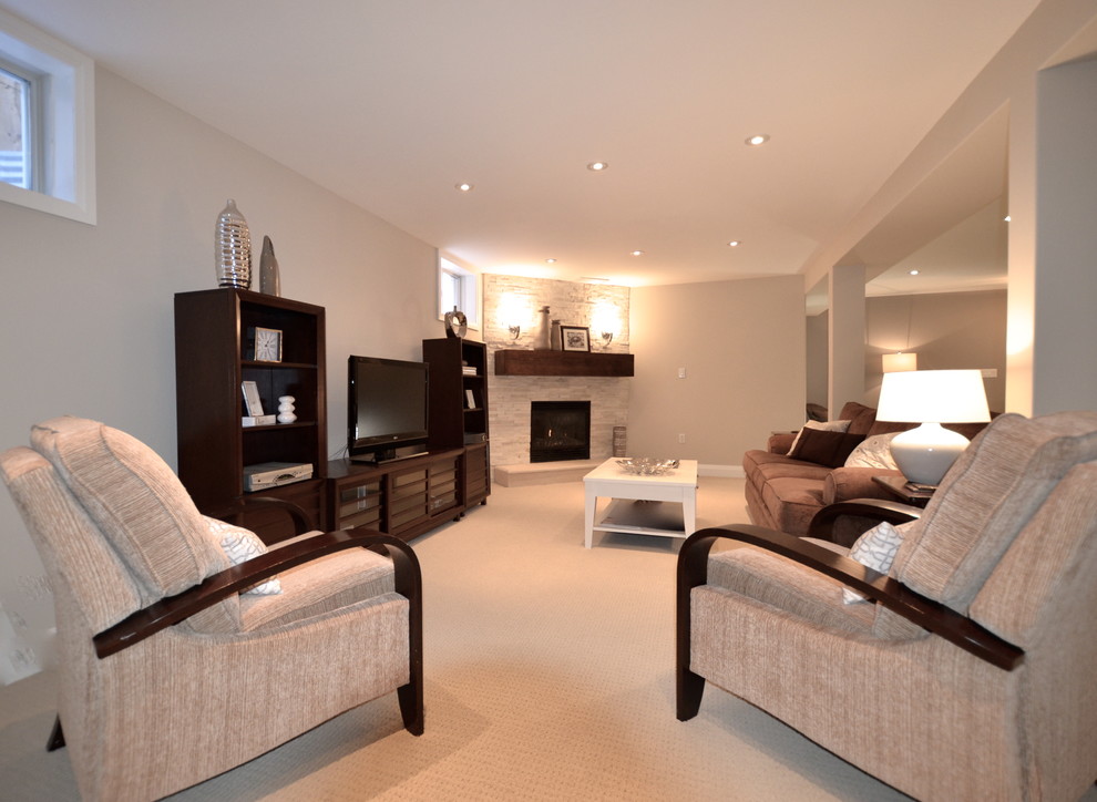 Contemporary Basement - Contemporary - Basement - Toronto | Houzz