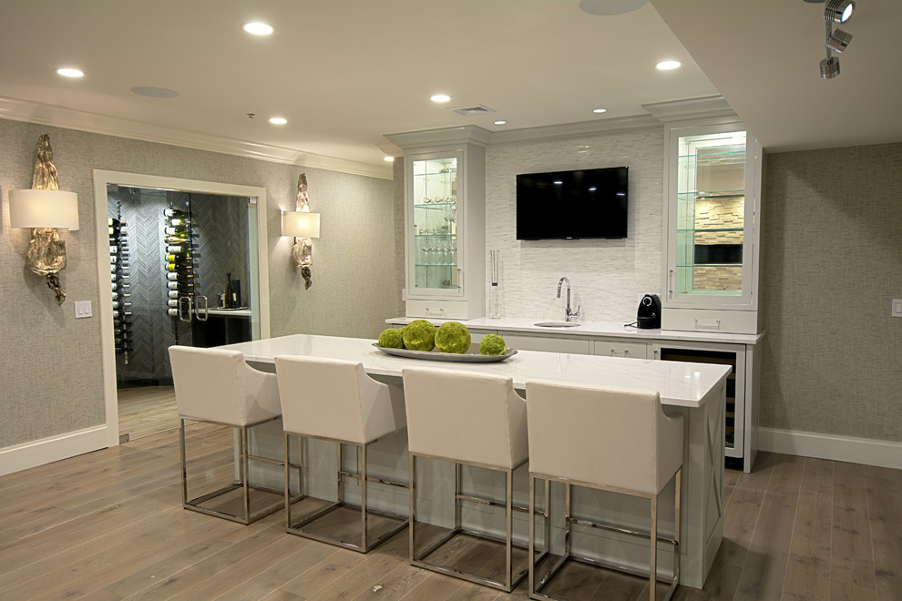 Contemporary Basement - Contemporary - Basement - New York - by New ...