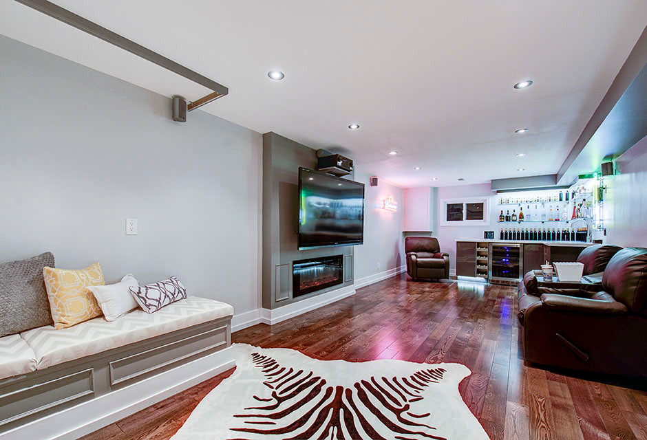 Contemporary Bungalow - Modern - Basement - Toronto - by Constructive ...