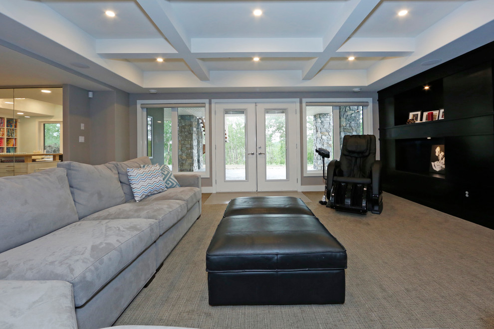 Contemporary Custom Home in Alberta - Modern - Keller - Edmonton - von ...
