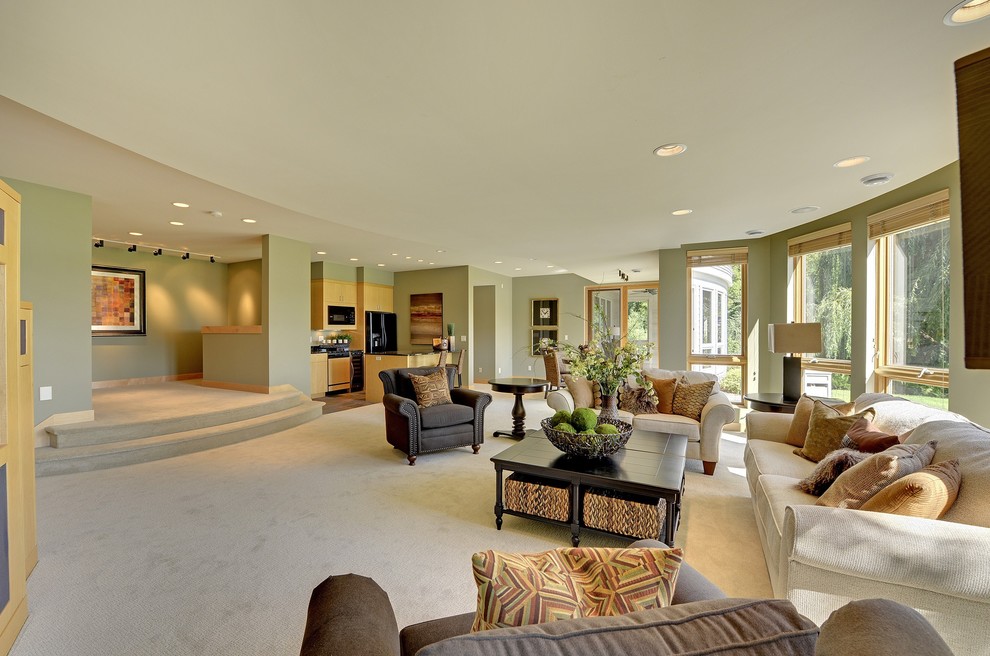 Contemporary in Deephaven - Contemporary - Basement - Minneapolis - by ...