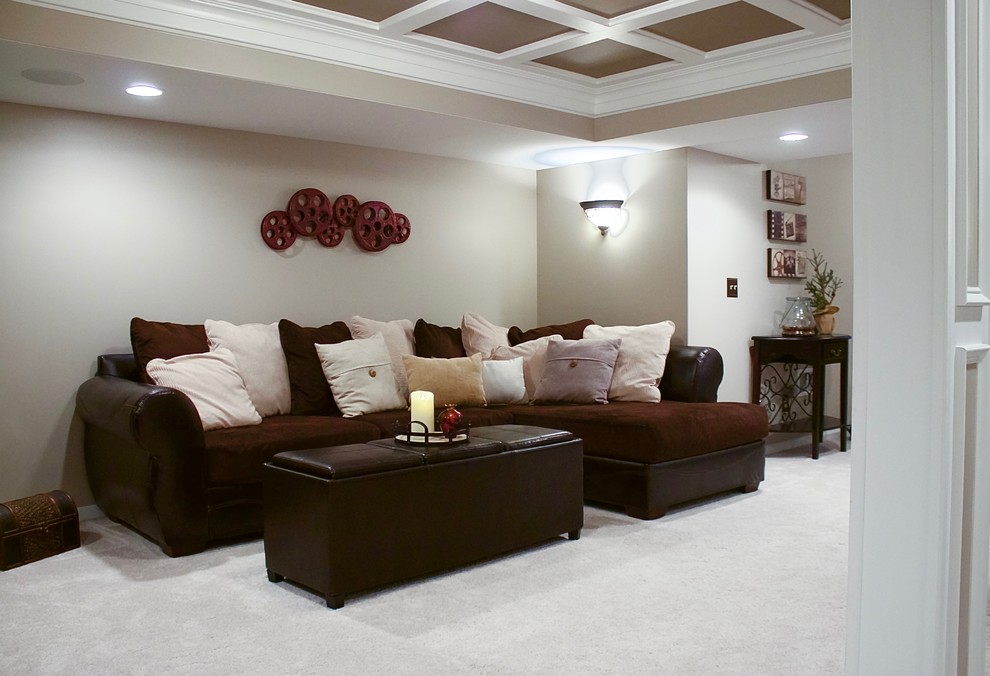 Coopersburg Basement 2 - Traditional - Basement - Philadelphia - by ...