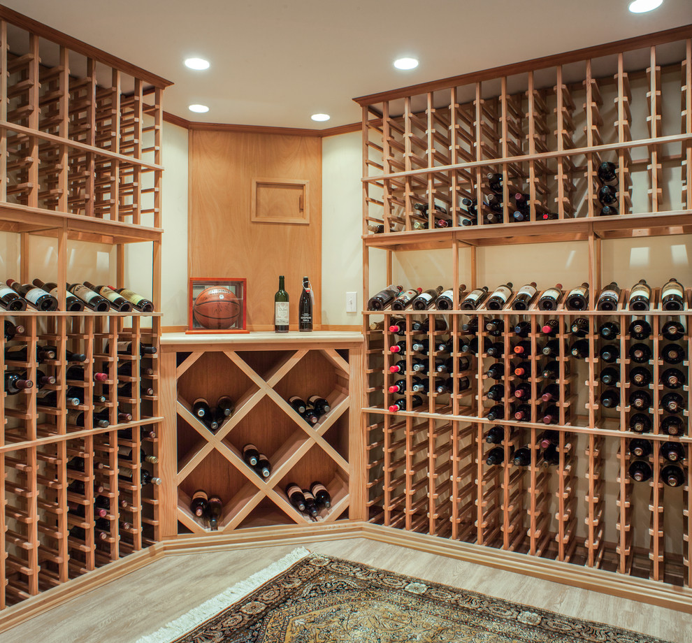 Cozy Traditional Basement Renovation in East Mooreland - Traditional ...