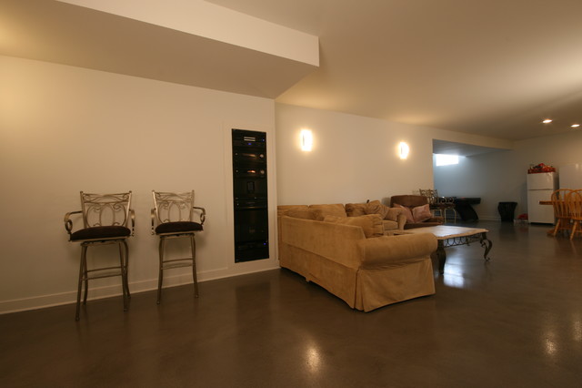 custom built equipment rack - Traditional - Basement - Chicago - by ...