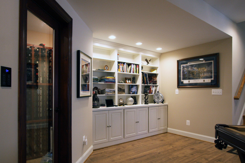 Custom Built-in Cabinets and Bookcases - Traditional - Basement - DC ...