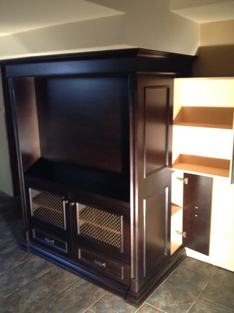 Custom TV Unit - Contemporary - Basement - Toronto - by David White ...