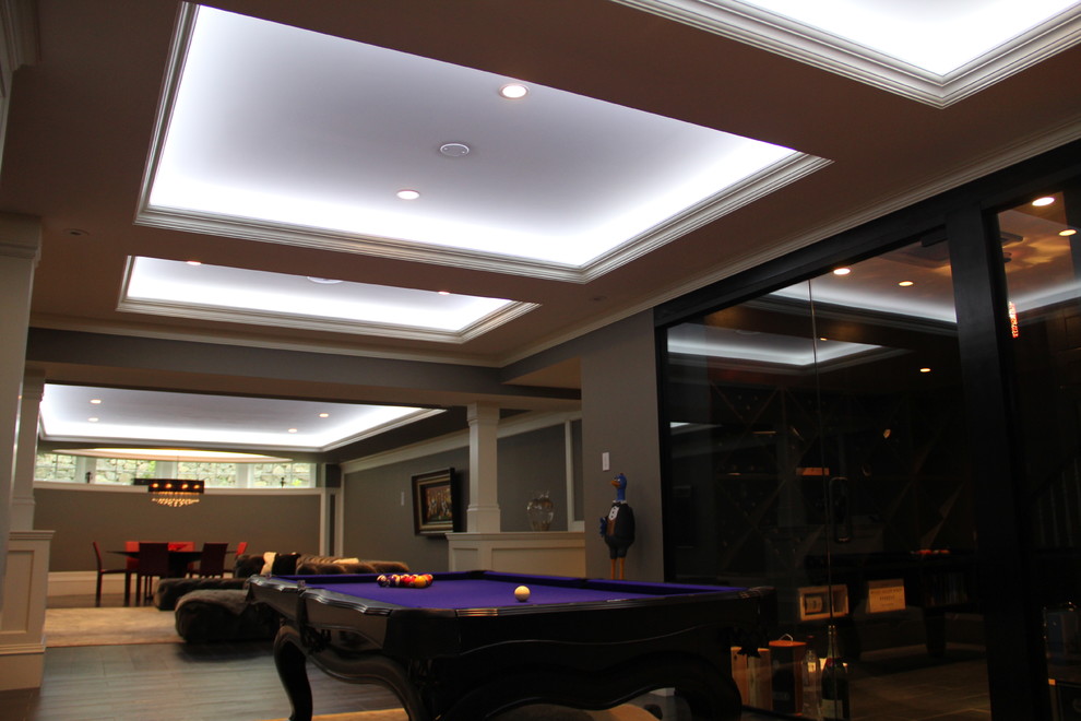 CustomWorks Contracting - Modern - Basement - Boston - by CustomWorks ...