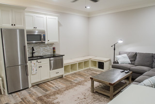 Cute Basement Renovation - Transitional - Basement - Atlanta - by ...