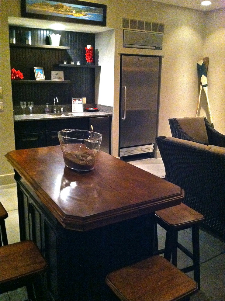 Drake Lake Home - Traditional - Basement - Omaha - by Archistructure ...