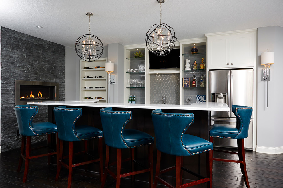 Eagan Lower Level - Modern - Basement - Minneapolis - by Molly Howe ...