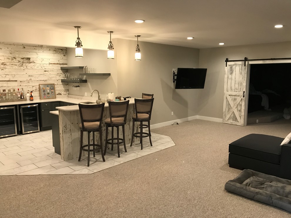 Edwardsburg Remodel - Farmhouse - Basement - Other - by Shier Signature ...