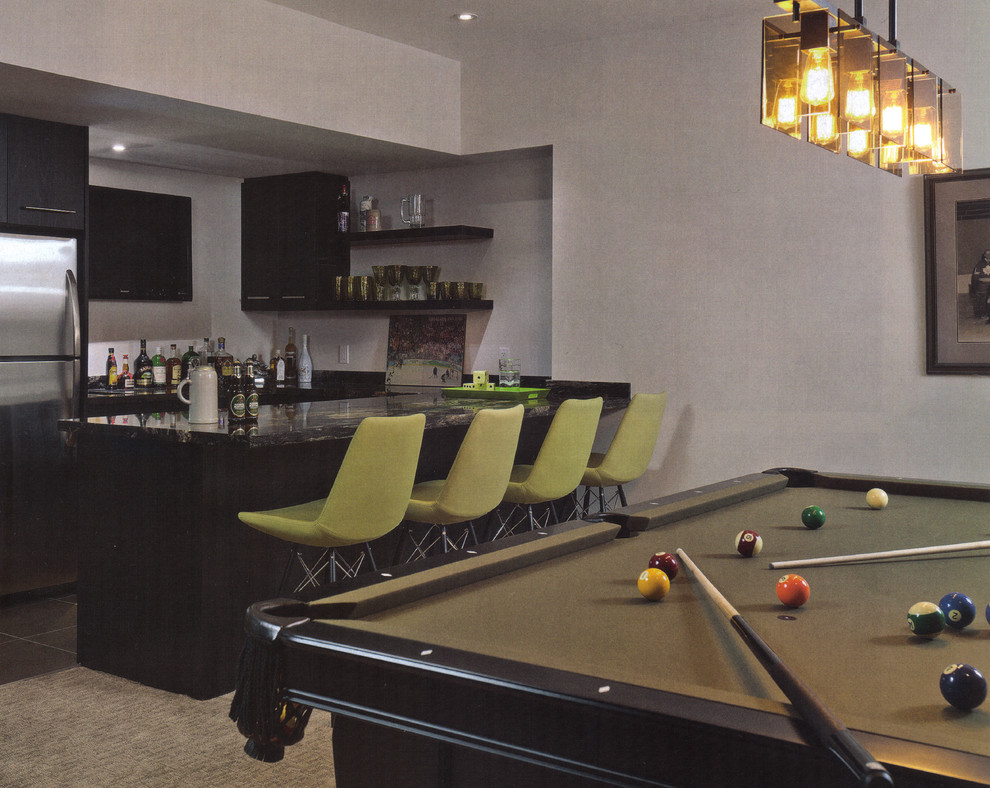 Eiffel MW Bar - Industrial - Basement - New York - by sohoConcept | Houzz