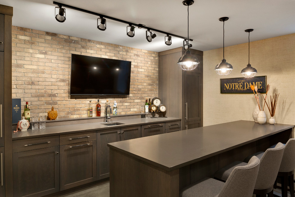 Elegant Eclectic - Eclectic - Basement - Minneapolis - by REFINED LLC ...