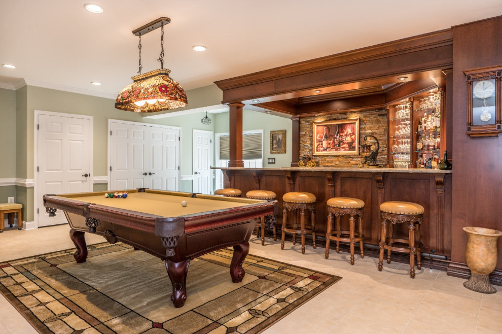 English Basement Home Bar