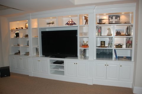 Entertainment Centers - Traditional - Basement - Orlando - by L & B ...