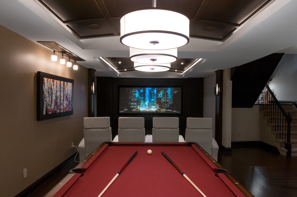 Entertainment Tonight - Modern - Basement - Ottawa - by Just Basements ...