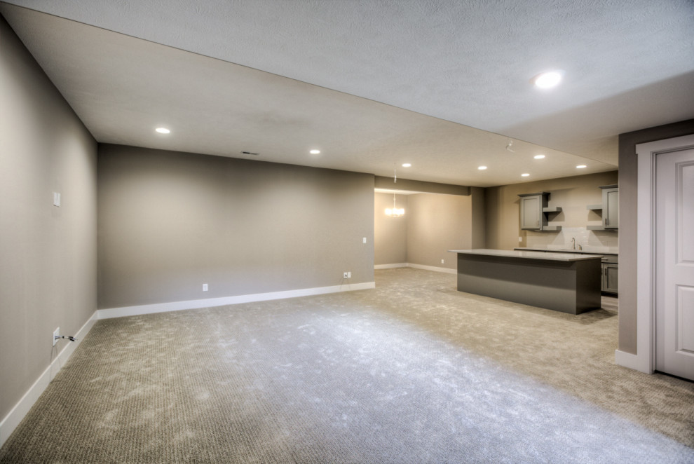 Fieldstone Flexible Ranch Plan - Basement - Omaha - by Landmark ...