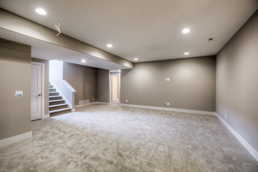 Fieldstone Flexible Ranch Plan - Basement - Omaha - by Landmark ...