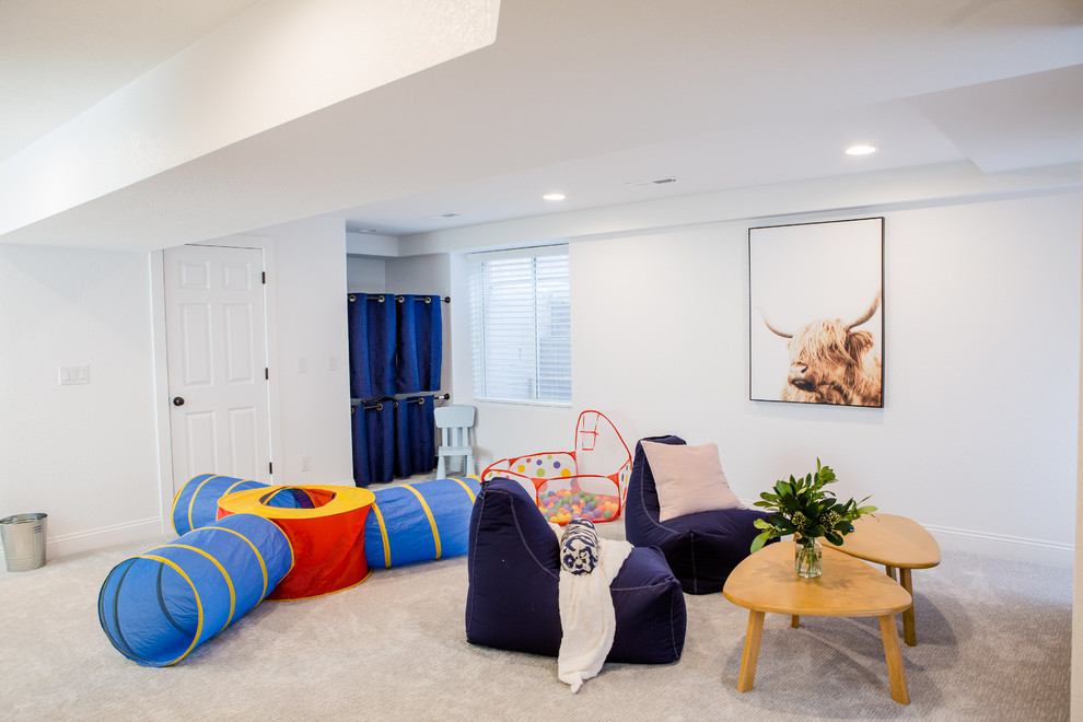 Fillmore St Master Suite Remodel + Basement Finish - Transitional ...