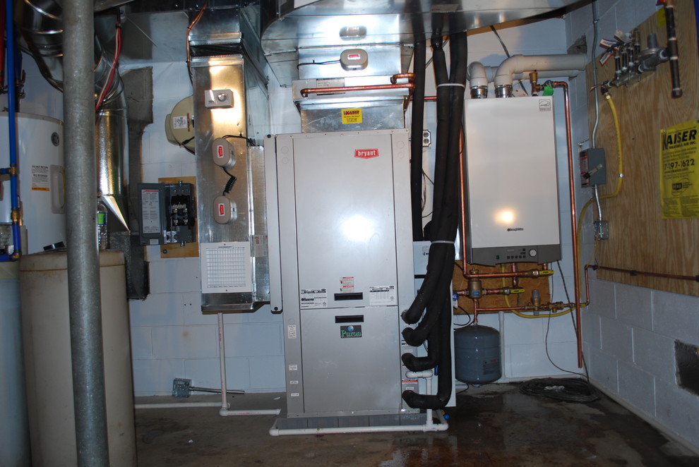 Final Geo Thermal Project - Traditional - Basement - Indianapolis - by ...