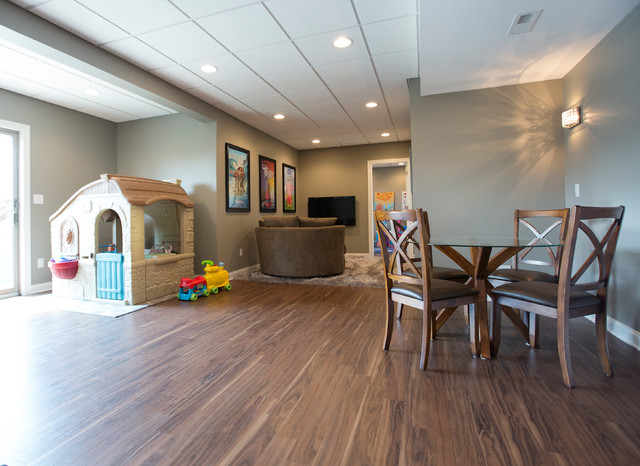 Finished Basement - 2016 - Eclectic - Basement - Chicago - by The ...