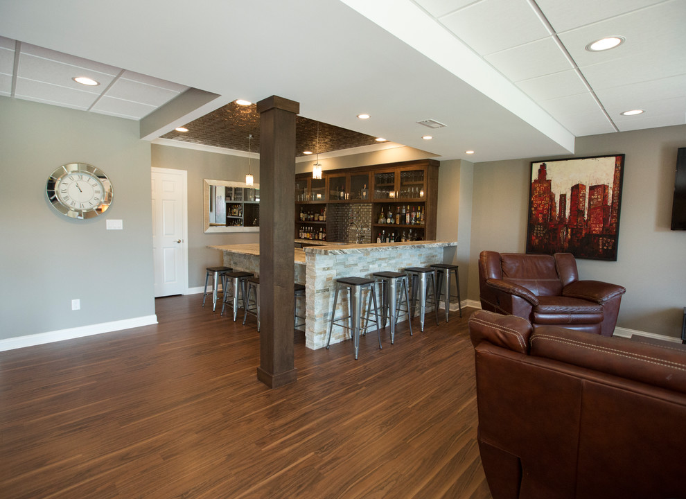 Finished Basement - 2016 - Eclectic - Basement - Chicago - by The ...