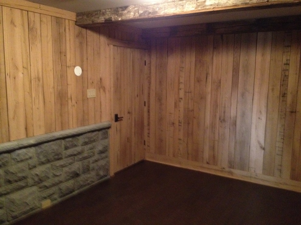 Finished Basement - Traditional - Basement - Philadelphia - by Brian ...