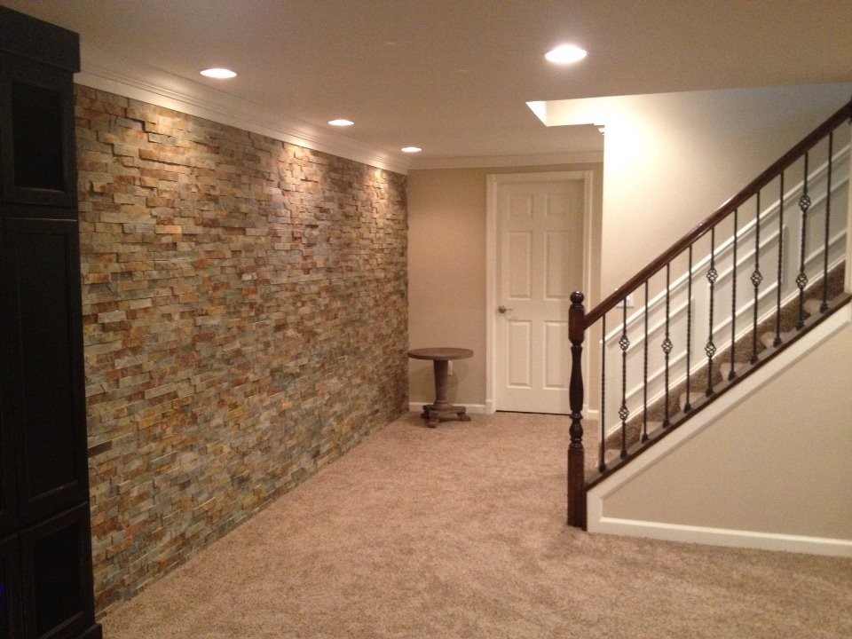 Finished basement carpet - Basement - Detroit - by The Carpet Guys | Houzz