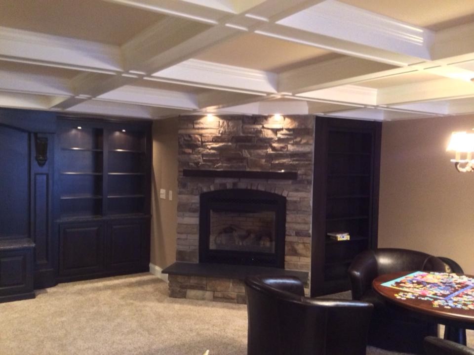 Finished basement carpet - Basement - Detroit - by The Carpet Guys | Houzz