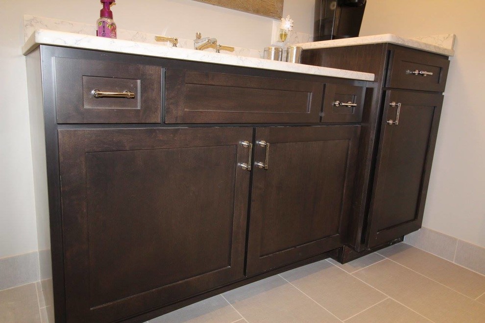 Finished Basement - Island Lakes, Novi Traditional - Basement - Detroit ...