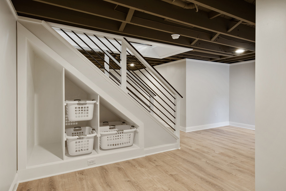 Finished basement - Transitional - Basement - Wilmington - by M Vincent ...