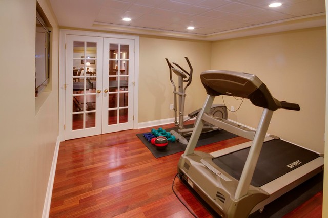 Finished Basement - Traditional - Basement - Boston - by Two Storey ...