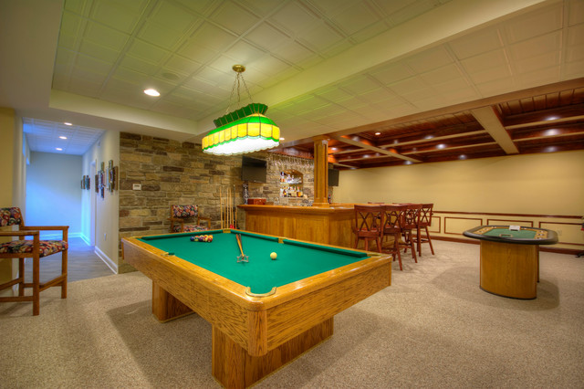 Finished Basement - Craftsman - Basement - Philadelphia - by User ...
