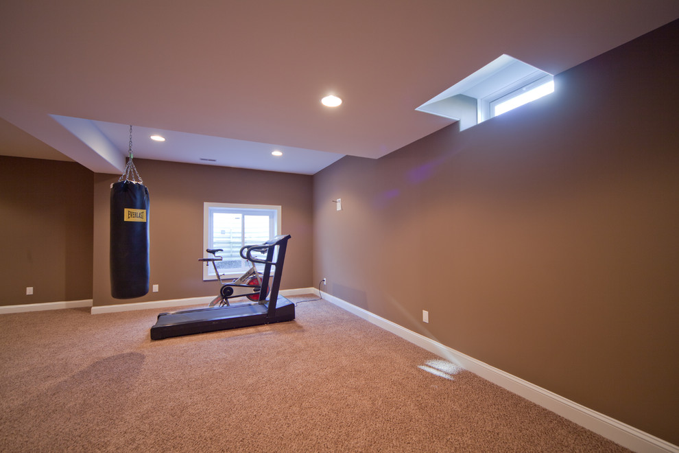 Finished Basement - West Chester PA - Traditional - Basement ...