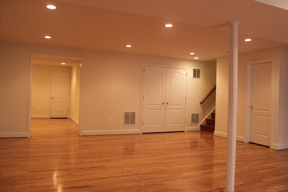 Finished Basements: Blue Moon Construction - Traditional - Basement ...