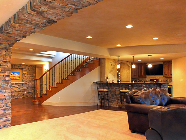 Finished Basements - Traditional - Basement - Denver - by Finished ...