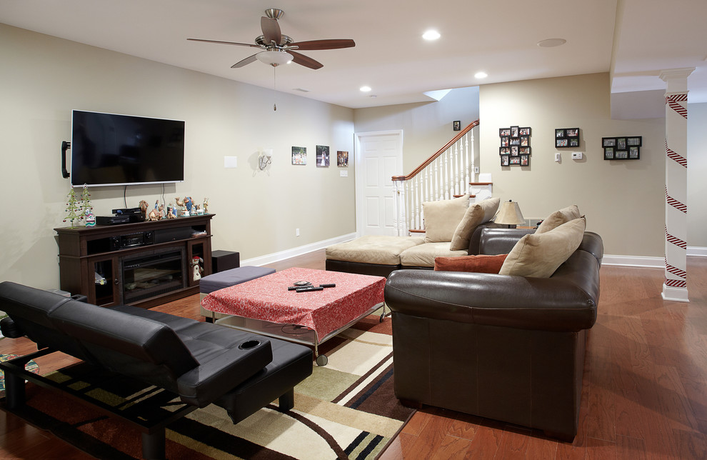 Finished Basements - Traditional - Basement - Philadelphia - by ...