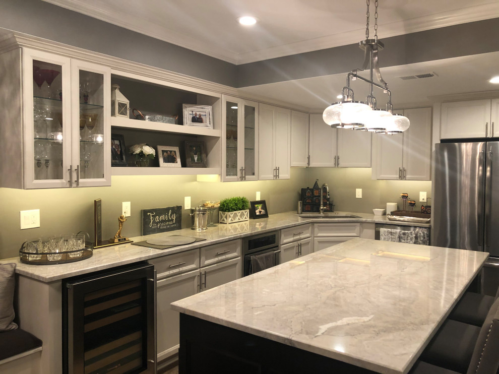 Finished Basements - Novi - Kitchen - Detroit - by Majestic Home ...