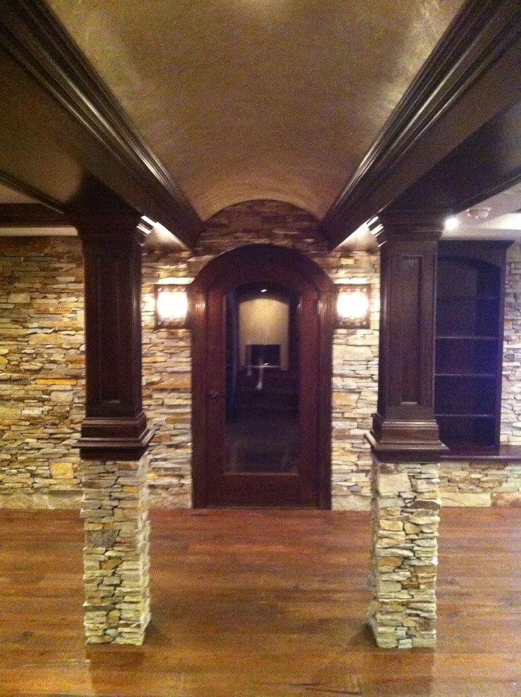 FInished Projects - Traditional - Basement - Chicago - by MTM Home ...