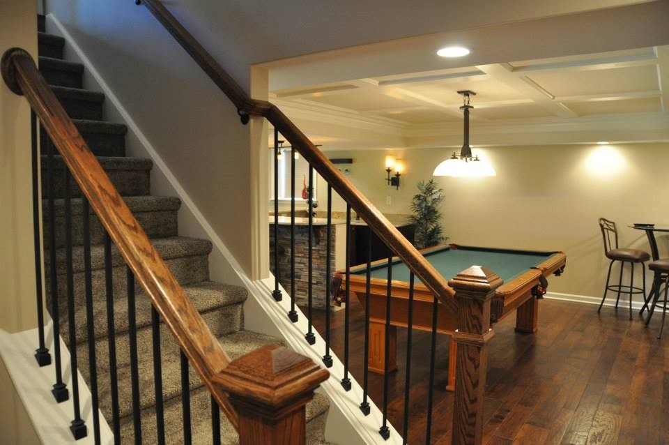 Fogelsville Basement - Traditional - Basement - Philadelphia - by ...