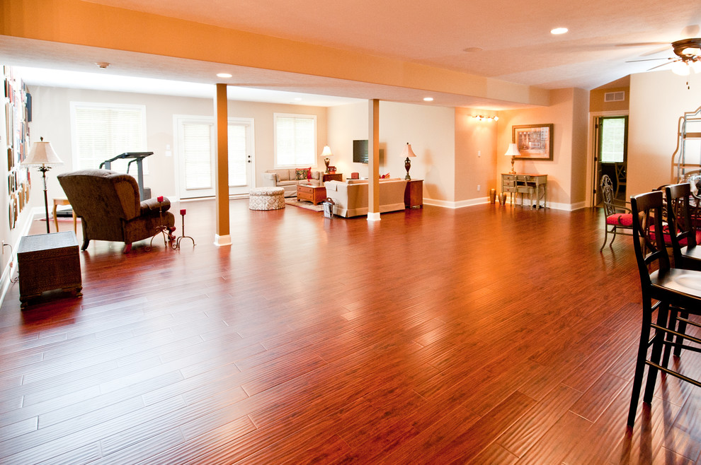 French Country - Traditional - Basement - Indianapolis - by Kent ...