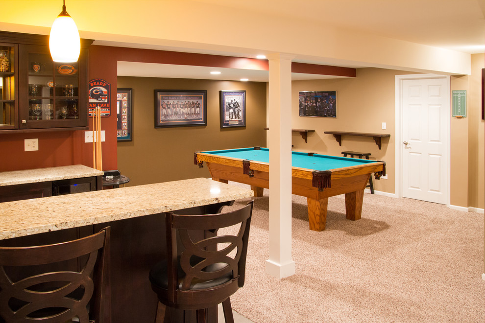 From Raw to Remarkable - Traditional - Basement - Chicago - by LaMantia ...