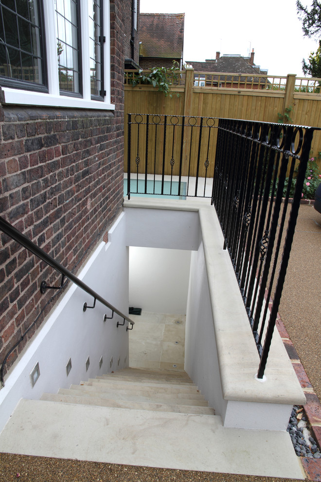 Front garden basement access - Contemporary - Basement - London - by ...