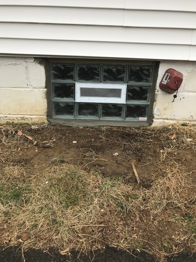 Glass block window install - Basement - Philadelphia - by Alex Ryan ...